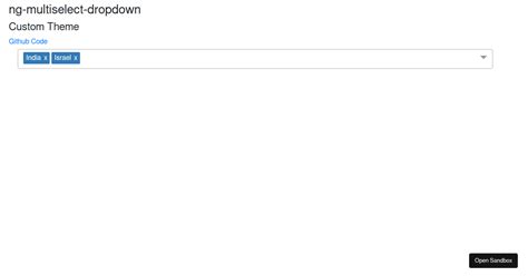 Angularng Multiselect Dropdown Forked Codesandbox