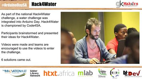 Geeks Report Arduino Day 2016 Ppt