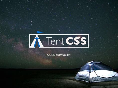 Tent Css An Essential Framework Freebiesbug