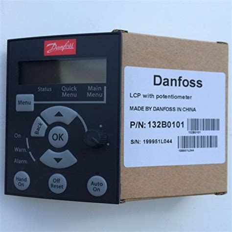 Danfoss 132b0101 Lcp Control Panel W Potentiometer Th