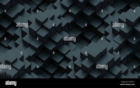 Columns Of 3d Cubes Move In Waves Design Wave Oscillations Of Cubic 3d Columns 3d Columns
