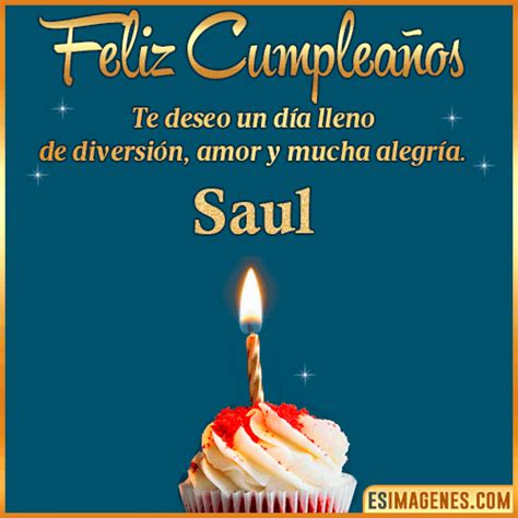 【º‿º】 Feliz Cumpleaños Saul【 ️】30 Tarjetas Y 