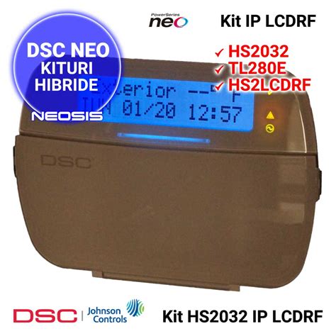 Kit IP DSC NEO HS TL HS LCDRF Neosis Ro