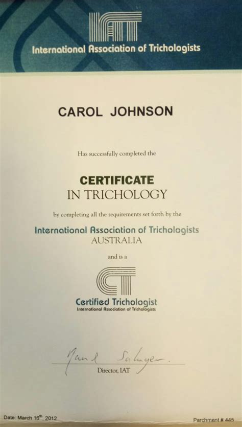Certified Trichologist In Dublin Meet Carol Johnson Universal Hair