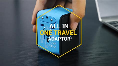 Ac Plug Adapter 4 Usb For Global Travelling Usa Europe Eu Uk Aus Universal Travel Adapters