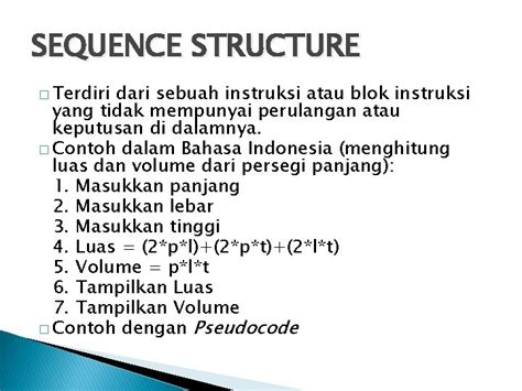Algoritma Dasar Pemrograman Penyajian Algoritma Pengantar Penyajian Algoritma