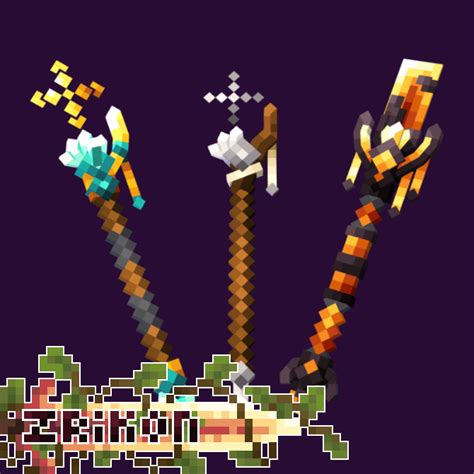 Rpg Healer Wands Vanilla Mcmodels