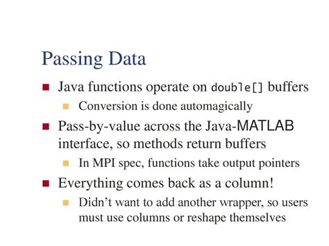 Java Mpi In Matlabp Max Goldman Da Guo Ppt Download
