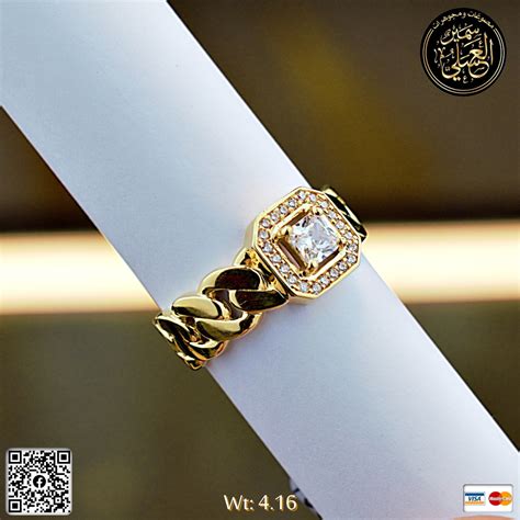 Isagha خاتم ذهب عيار 18 من Djm