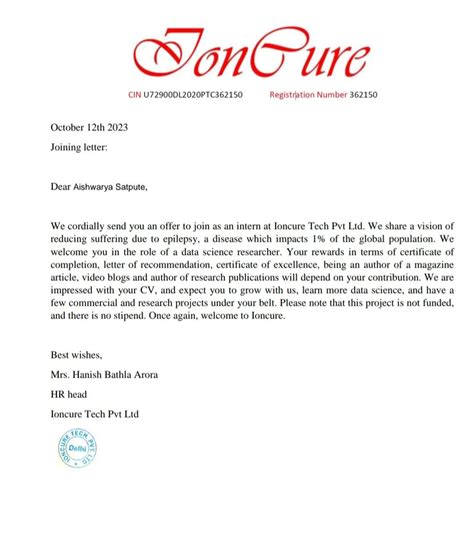aishwarya satpute on linkedin loncuretechprivatelimited