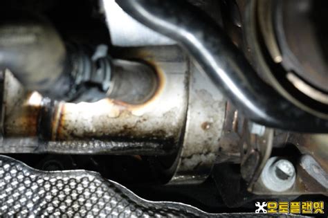 용인 수지구 동천동 수입차 정비 수리 폭스바겐 파사트 Gt 엔진오일 외기필터 교환 그리고 점검으로 Egr 쿨러 엔진오일 누유