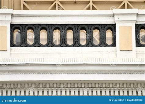 historic jewel box house detail nob hill san francisco 9 stock image