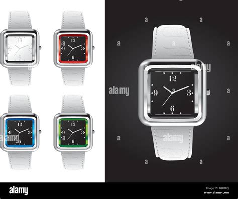 Wrist Watches Vector Illustration Stock Vector Image And Art Alamy