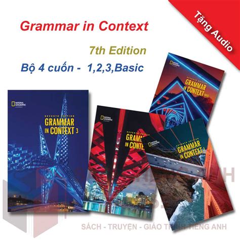 [trọn Bộ] Grammar In Context 4 Books 7th Edition Audio Bản In