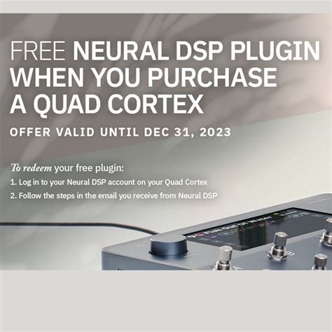 RD News Buy Quad Cortex And Get ANY Neural DSP Plugin For FREE