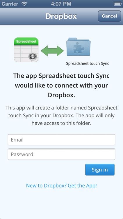 Spreadsheet Touch Sync Simple Spreadsheets Compatible With Dropbox By B TO J PTY LTD