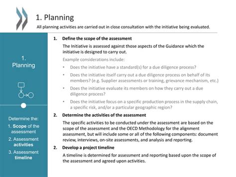 Oecd Due Diligence Alignment Assessment Tool For Responsible Supply
