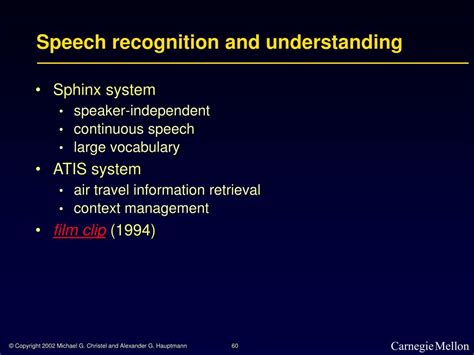 Ppt Application Of Speech Recognition Synthesis Dialog Powerpoint Presentation Id 5355487