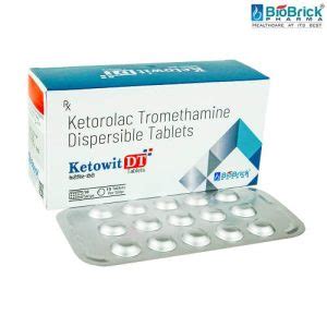 Ketorolac Tromethamine Dispersible Tablets Manufacturer Supplier And