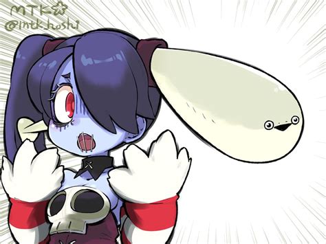 Squigly Skullgirls Drawn By Mutsuki Pixiv Danbooru