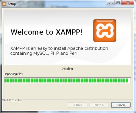 Installing Xampp For Windows