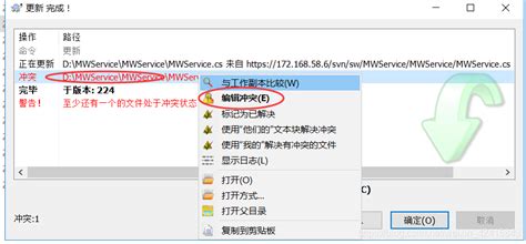解决svn冲突 Csdn博客