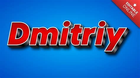 Dmitriy Editable 3d News Text Effect Generator