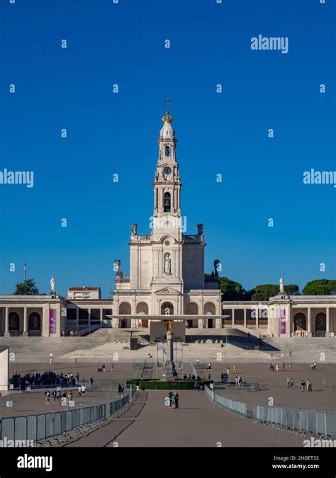 Sanctuary Of Fatima Portugal Basilica Of Our Lady Of The Rosary Seen