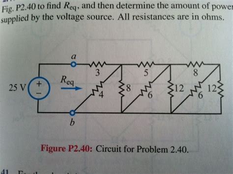 solved simplify the circuit to the right of terminals a b
