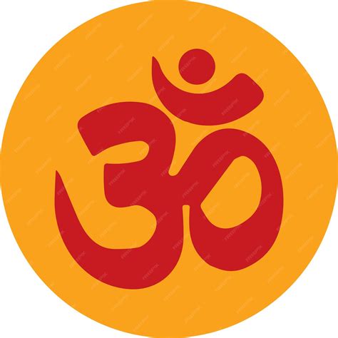 Premium Vector Hinduism Sign Hindu Symbol Spiritual Symbol Om Symbol