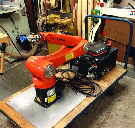 Portable Robot For On Site Assembly Kuka Kr10 Attached To A Small Download Scientific Diagram
