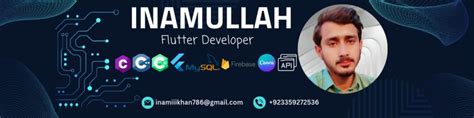Inamullah Flutter Developer On Linkedin Canva