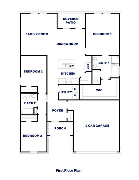 Floor Plan In Silverthorne Conroe Tx D R Horton