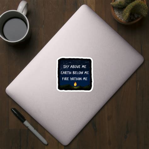 Sky Above Me Night Sky Sticker Teepublic