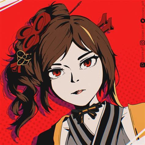 Persona Style Chiori Art By Me R Genshin Impact