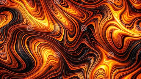 Orange And Black Gradient With Distorted Textures Ai Generated Stock Illustration Illustration