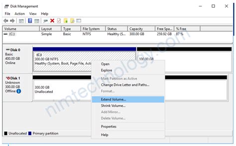 [aws] how to increase the disk size of a windows ec2 machine