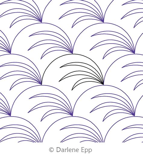 Clamshell With Seagrass Darlene Epp Digitized Quilting Designs Artofit