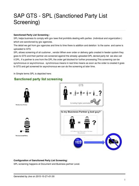 Gts Spl Tips Pdf Regulatory Compliance Software