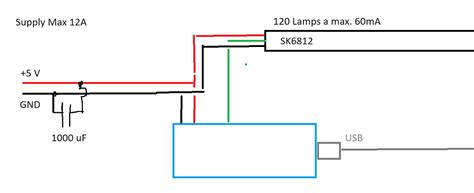 Sk6812 Led Strip Flickering Without Usb General Guidance Arduino Forum
