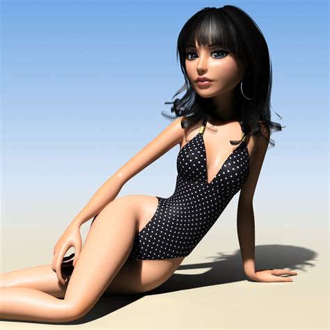 Angie Extended 3d Model 149 Max Free3d