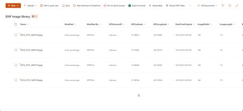 Automate Exif Metadata Extraction Using Arcgis For Sharepoint