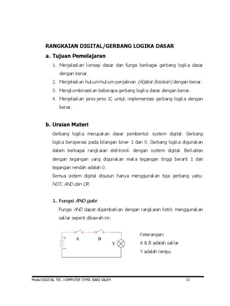 Rangkaian Digital Dasar Pdf