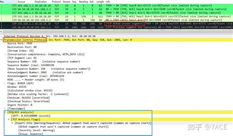 understanding tcp acked unseen segments in wireshark ax3soft