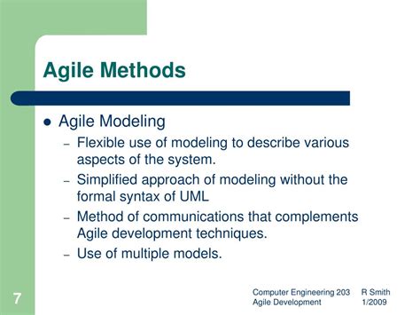 PPT Agile Methods PowerPoint Presentation Free Download ID 1209037