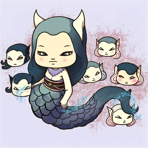 Yokai Mermaid ”人魚” 26 ふくろう未来クリエイト ギャラリーサイト ヒロ行政書士オフィス