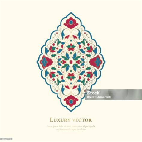 흰색 배경에 고급 패턴 벡터 만다라 템플릿 황금 디자인 요소 전통 터키어 인도 모티브 직물과 직물 벽지 포장 또는 원하는 아이디어에 적합합니다 이슬람교에 대한 스톡 벡터