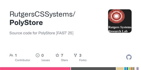 Github Rutgerscssystems Polystore Source Code For Polystore [fast 25]