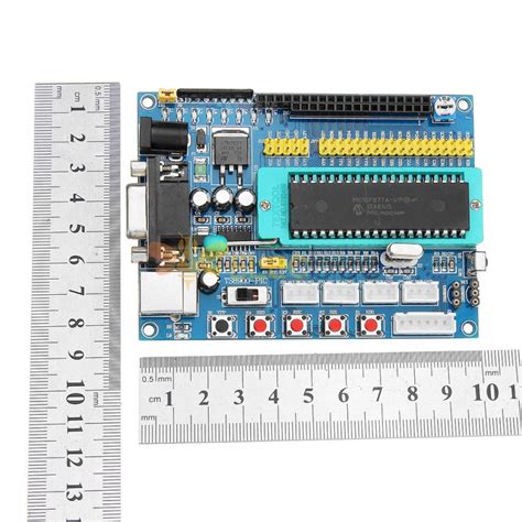Elecbee DC 12V PIC16F877A PIC Minimum System Development Board Emulator JTAG ICSP Program
