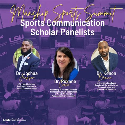 Manshipsportssummit Geauxmanship Lsu Manship School Of Mass